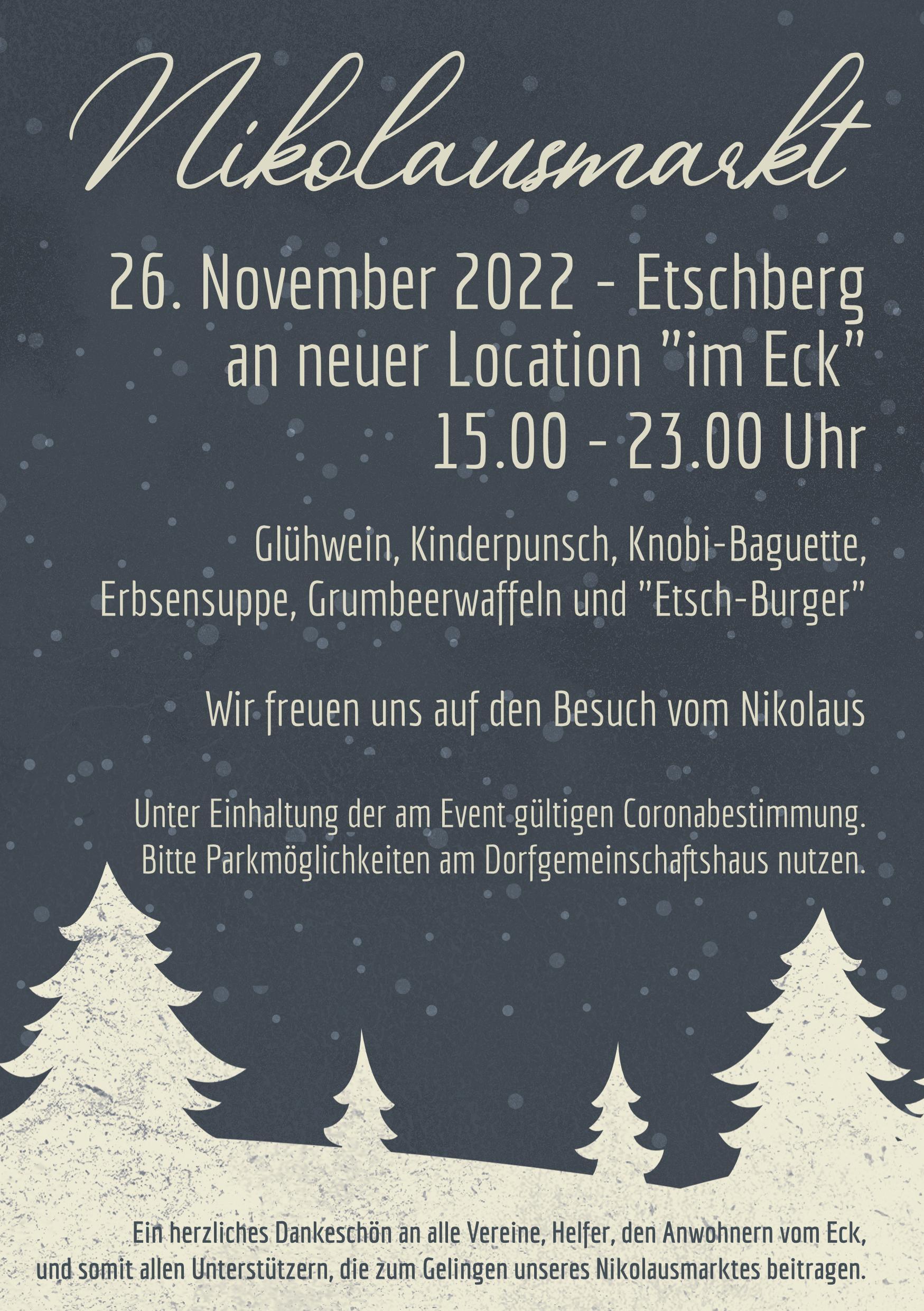 Nikolausmarkt Etschberg | Startseite